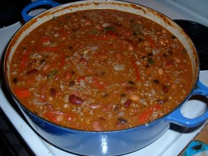 Rick’s Five-Bean Super Bowl Chili con Carne for a Crowd | When I Survey